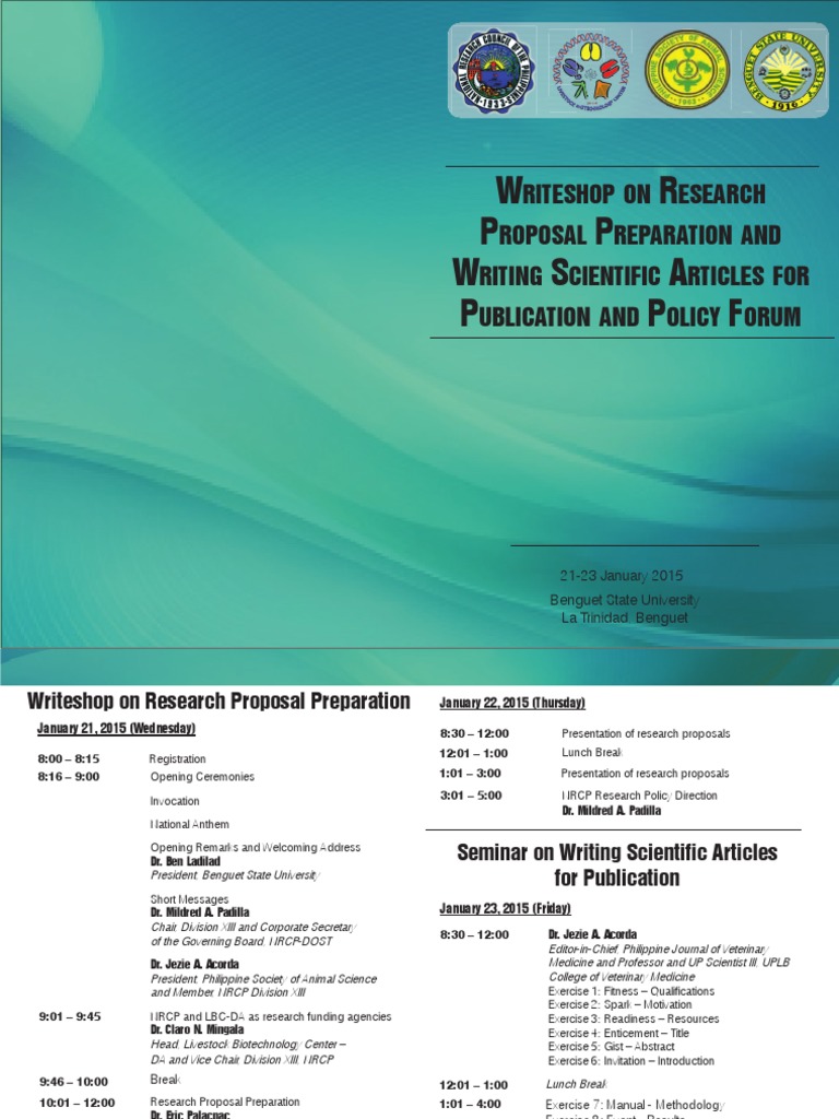 Writeshop Program | Download Free PDF | Academic Publishing | Science