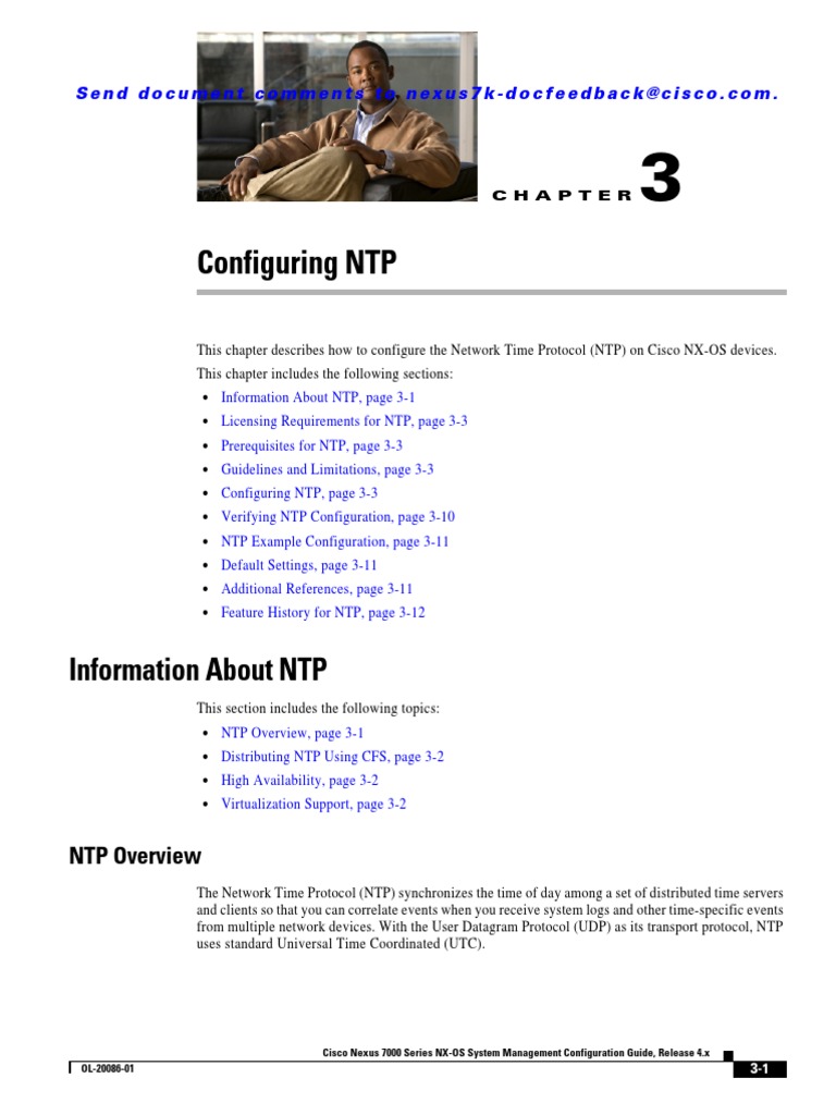 Cisco - How To Configure NTP | PDF | Ip Address | Internet Architecture