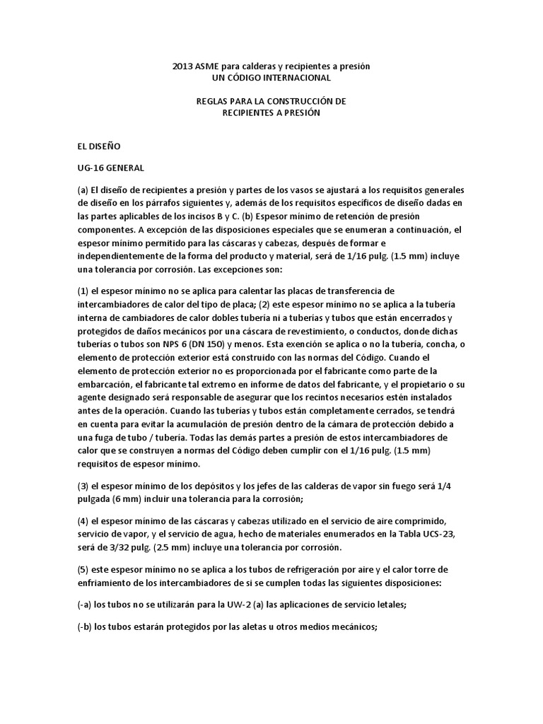 2013 ASME para Calderas y Recipientes A Presión | PDF | Soldadura ...