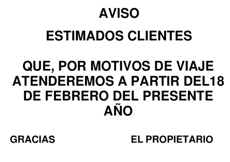 AVISO | PDF