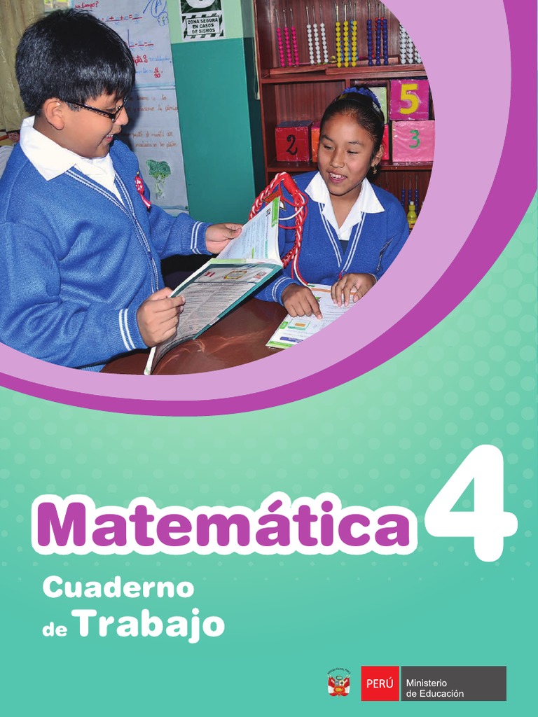 Cuaderno Trabajo 4 PDF | PDF | Enseñanza de matemática