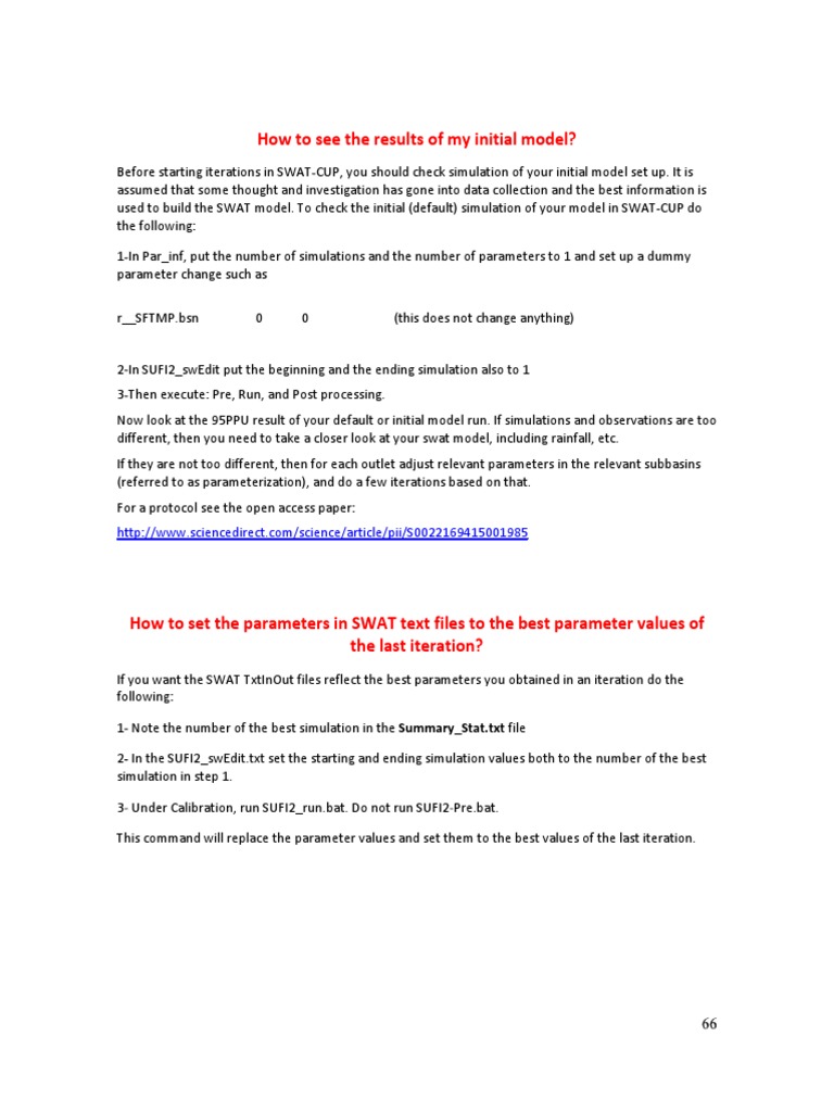 How To See The Results of My Initial Model? | PDF