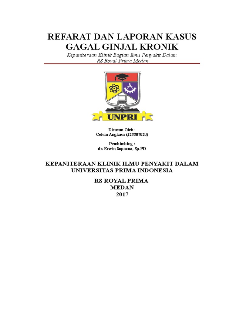 Refarat + Lapkas CKD (Final) - 1 | PDF