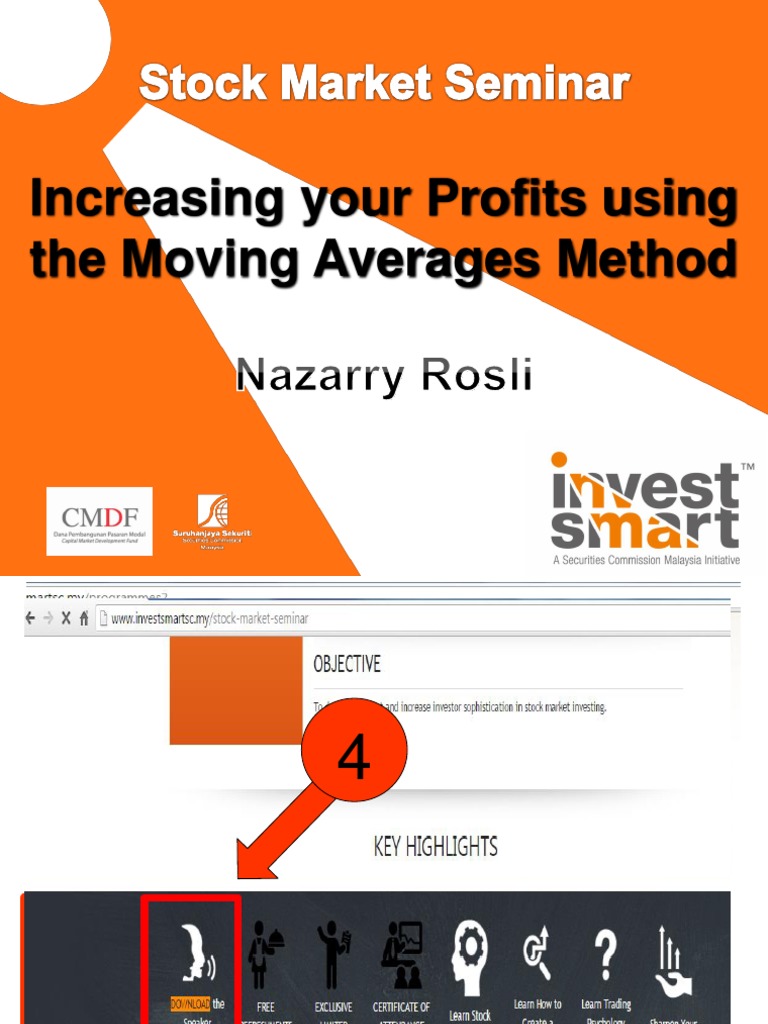 NAZARRY ROSLI - Increasing Your Profits Using The Moving Averages Method (Advanced) | PDF ...
