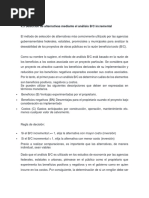 Reporte - Cuadro Comparativo B-C Incremental y Excluyente | PDF | Science | Business