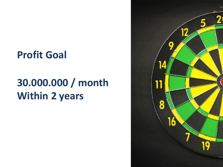 Profit Goal 30.000.000 / Month Within 2 Years | PDF