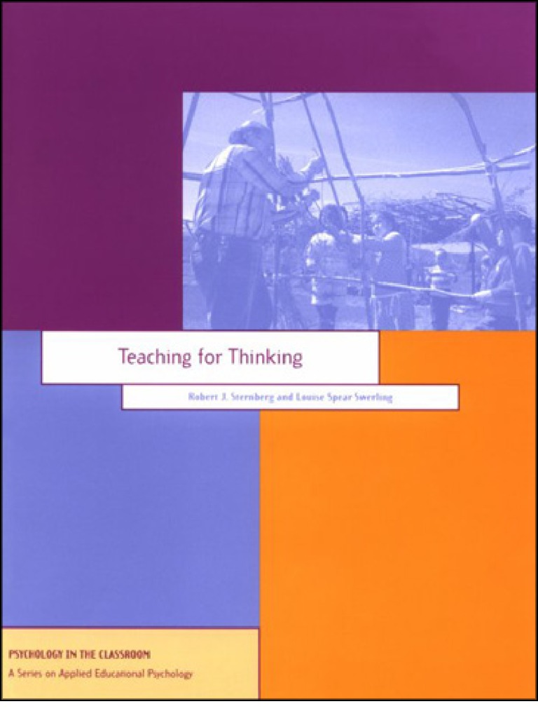 Teaching For Thinking by Stern | PDF | Teachers | Epistemology