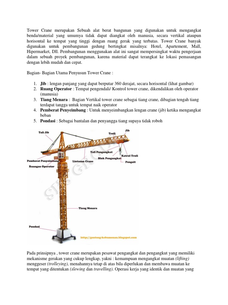 Tower Crane | PDF
