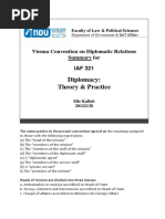 Diplomatic Correspondence: Note Verbale Sample | PDF | Social Science