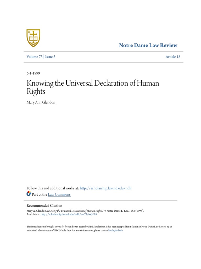 Udhr PDF | PDF | Human Rights | Social Institutions