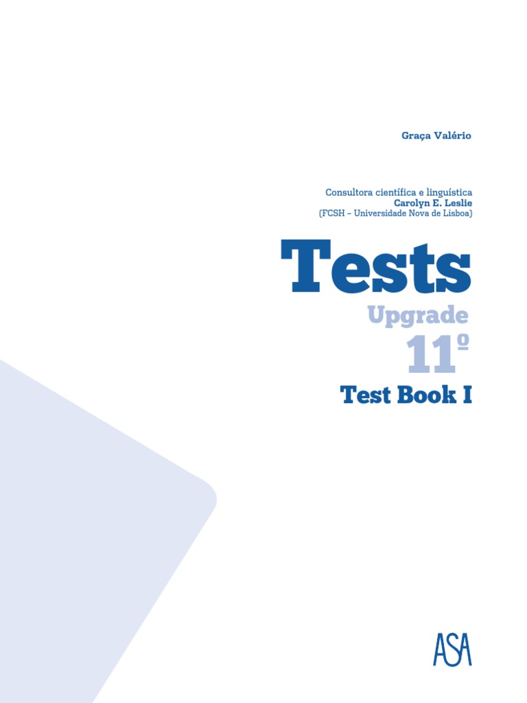 Test Book I | PDF | Educational Assessment | Further Education