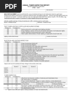 Tower Acceptance Checklist | PDF