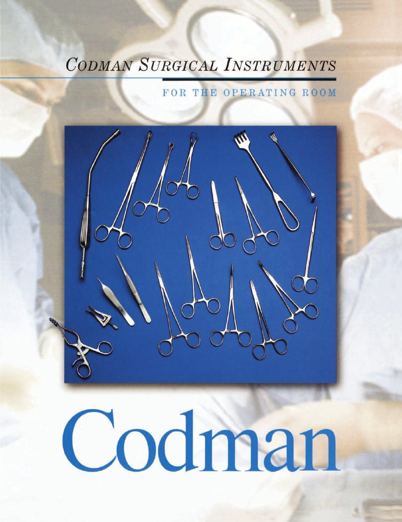 Codman Surgical Instruments | PDF | Surgical Suture | Medical Equipment