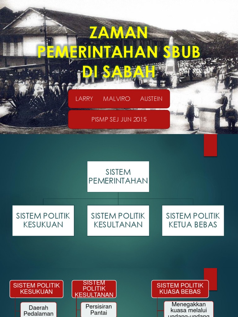 Zaman Pemerintahan Sbub Di Sabah | PDF