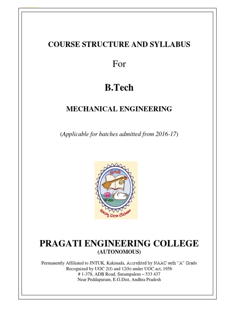 Course Structure Syllabus B.tech ME | PDF | Pointer (Computer Programming) | Pollution