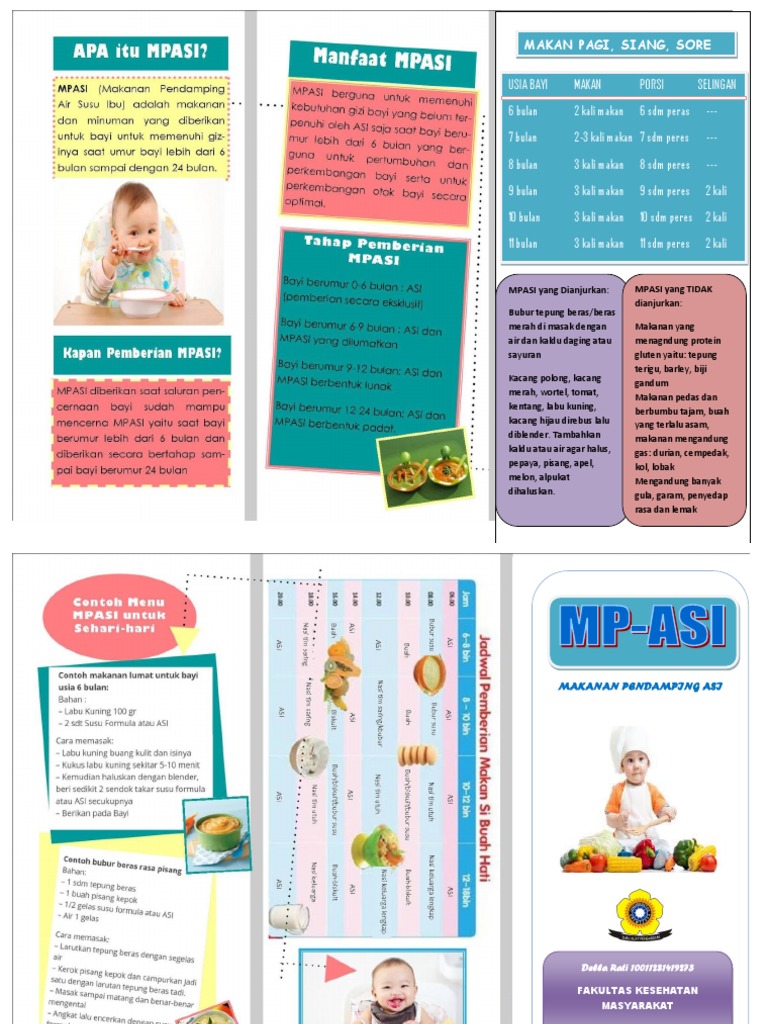 Leaflet Mpasi | PDF