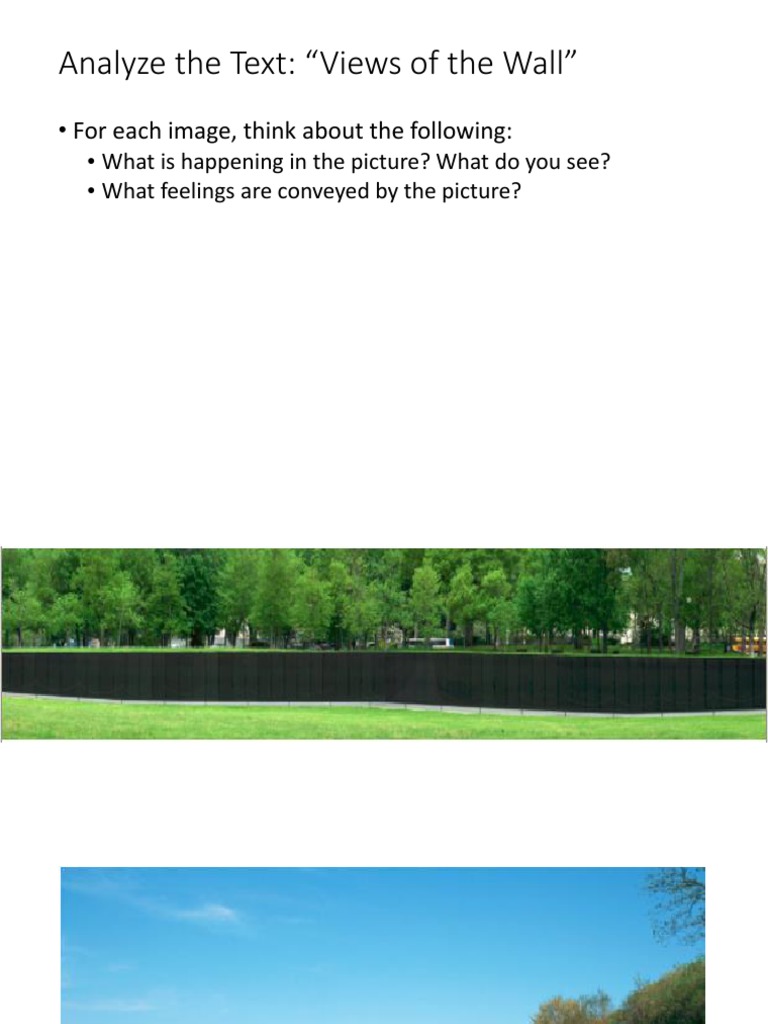 Views of The Wall | PDF