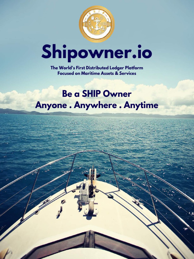 SHIPowner Whitepaper 04.02.2018 | PDF | Oil Tanker | Ships
