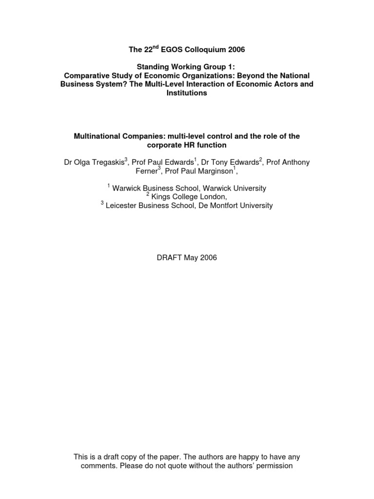 Egos | PDF
