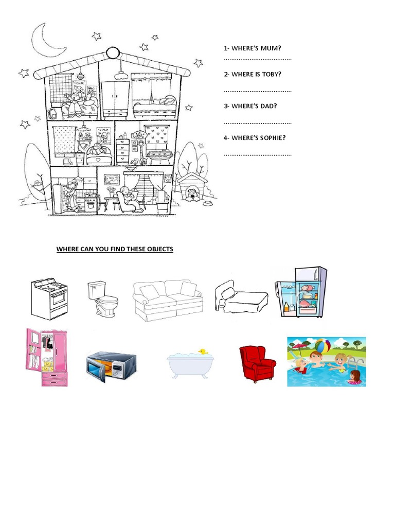 Where Can You Find These Objects | PDF