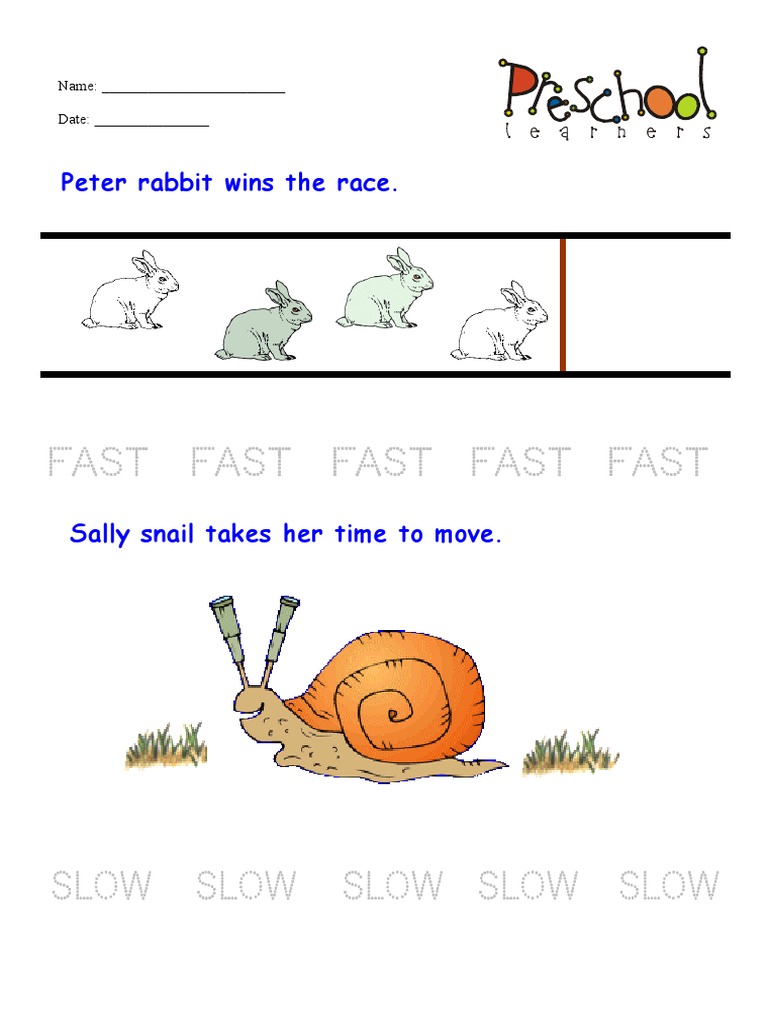 Peter Rabbit Wins The Race.: Name: - Date | PDF