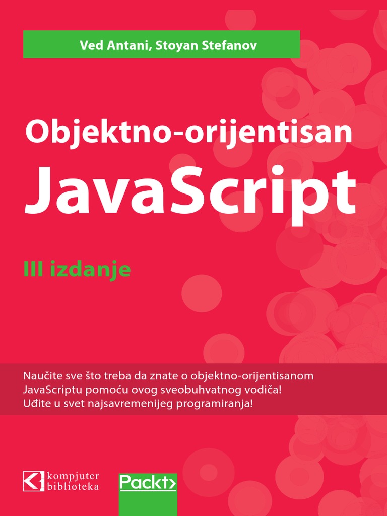 496 Objektno Orijentisan JavaScript Promotivno Poglavlje Issuu | PDF