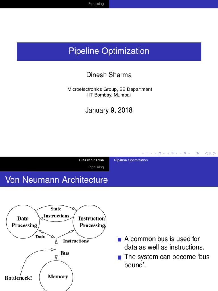 Pipeline Optimization: Dinesh Sharma | Download Free PDF | Central ...