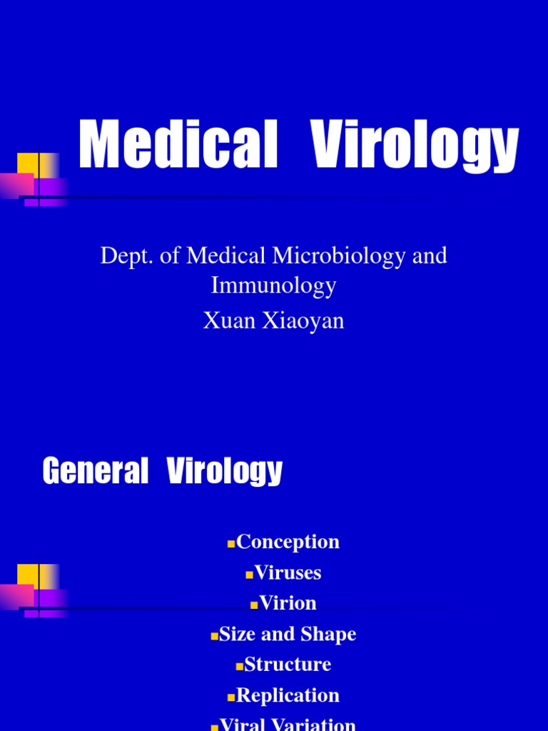 Medical Virology Pdf Sense Molecular Biology Virus
