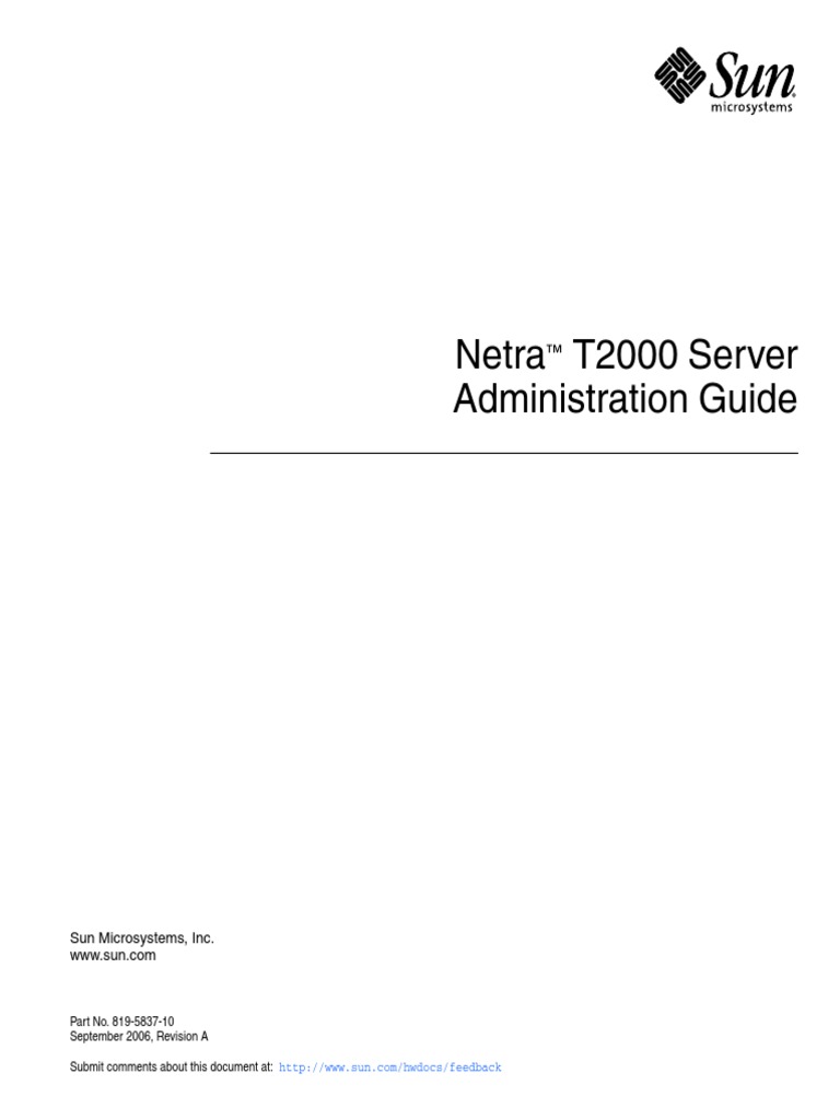 Netra t2000 Alom | PDF | Command Line Interface | Ip Address