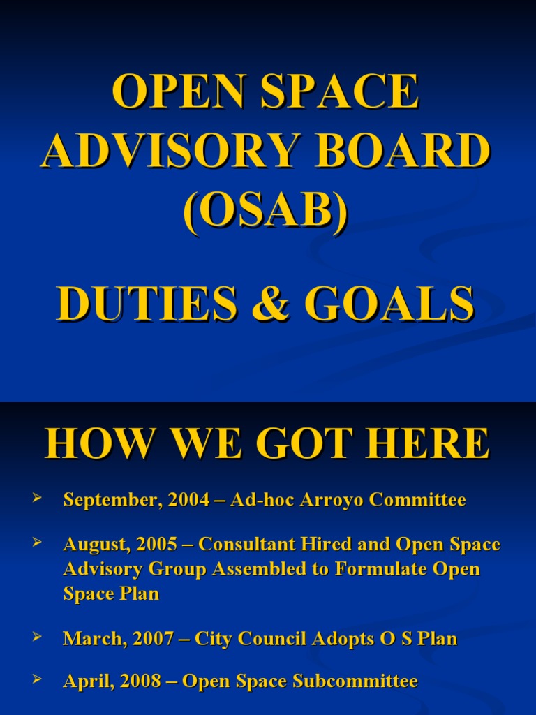 Wakeem Open Space Presentation To To City of El Paso Public Service ...