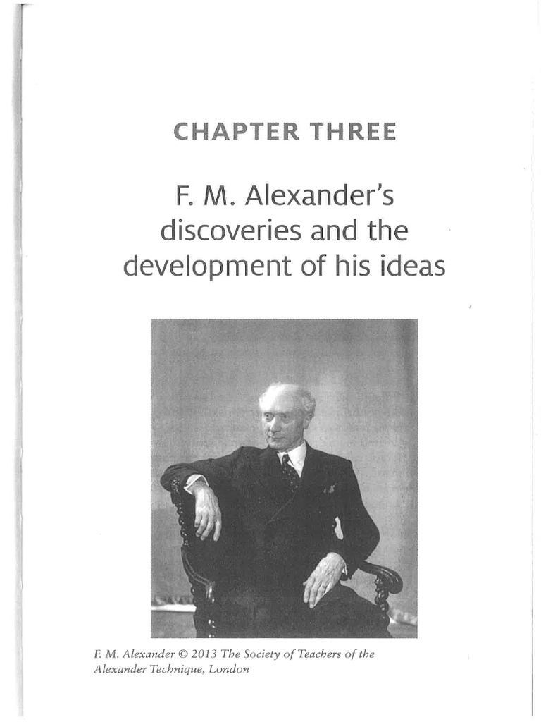 The Alexander Technique For Musicians | PDF