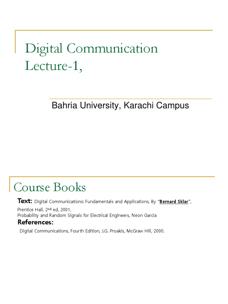 Digital Communication Fundamentals | PDF | Data Transmission | Modulation