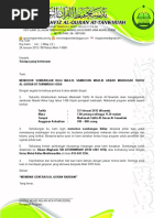 Contoh Surat Jemputan Program | PDF