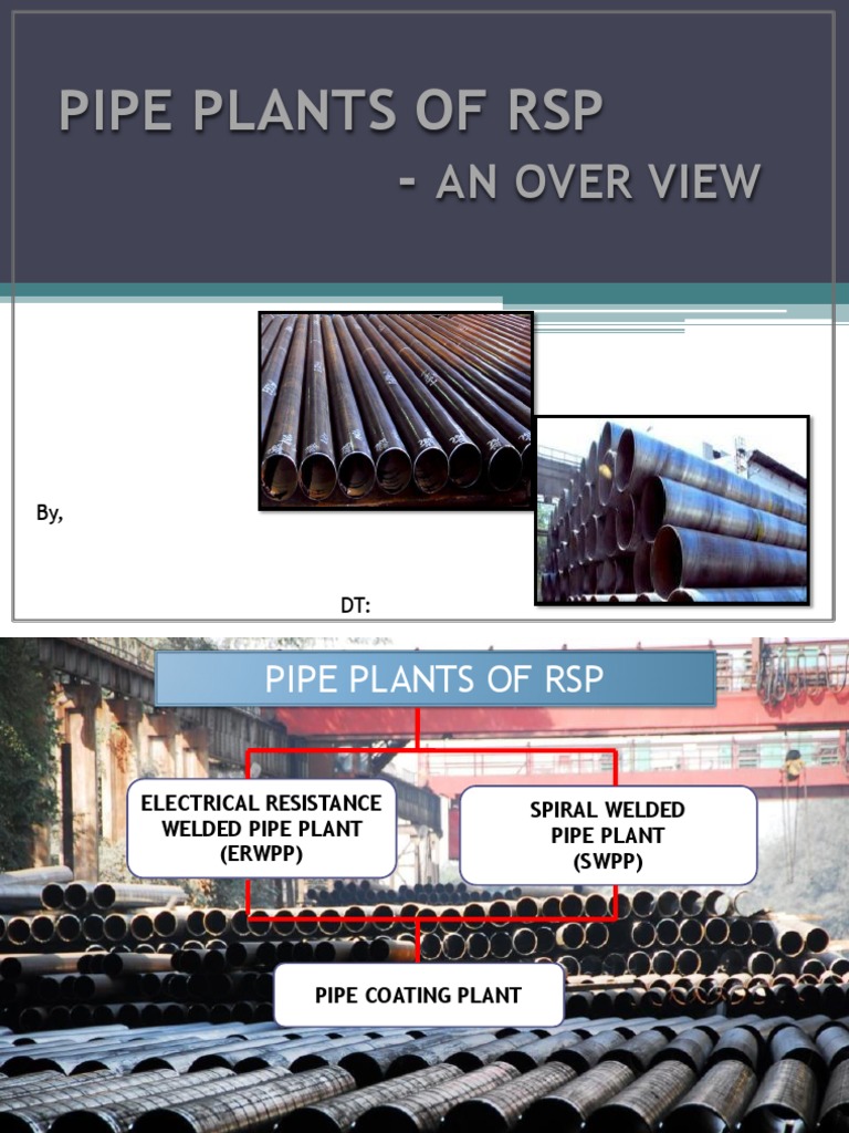 RSP PPs Presentation For CMO | PDF | Pipe (Fluid Conveyance) | Polyethylene