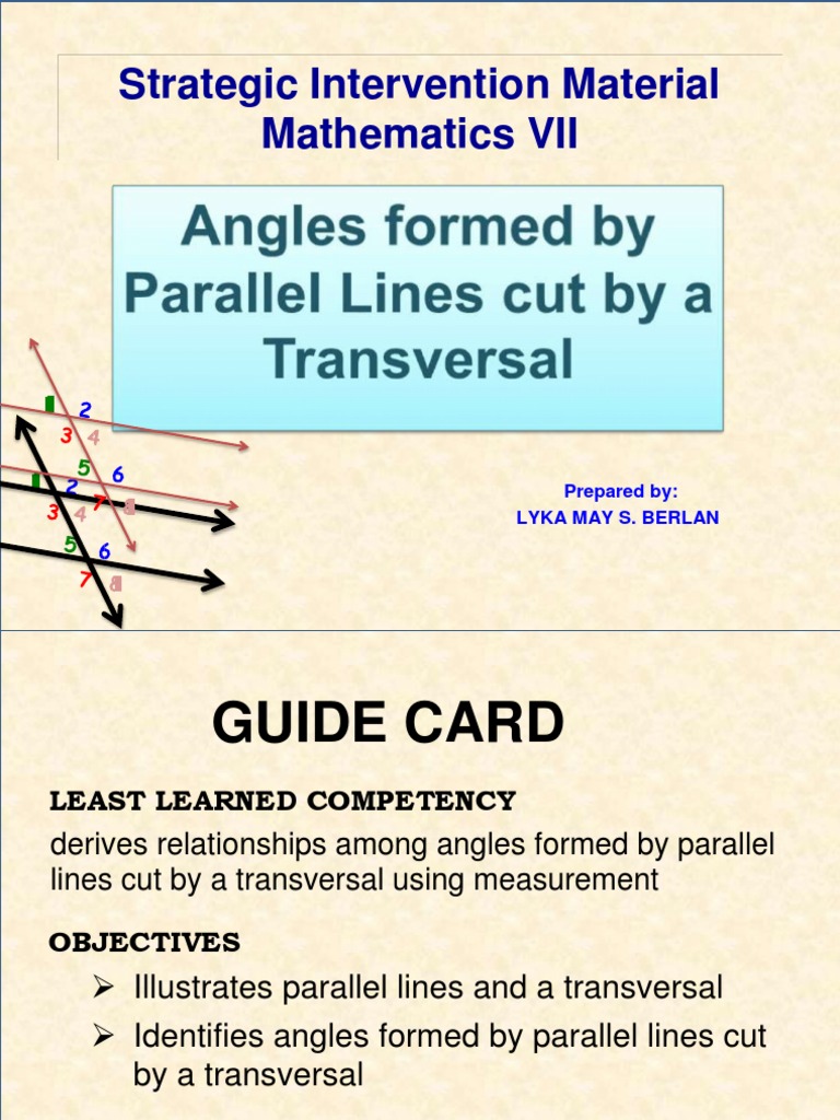 Sim Math 3RD | PDF | Angle | Triangle Geometry