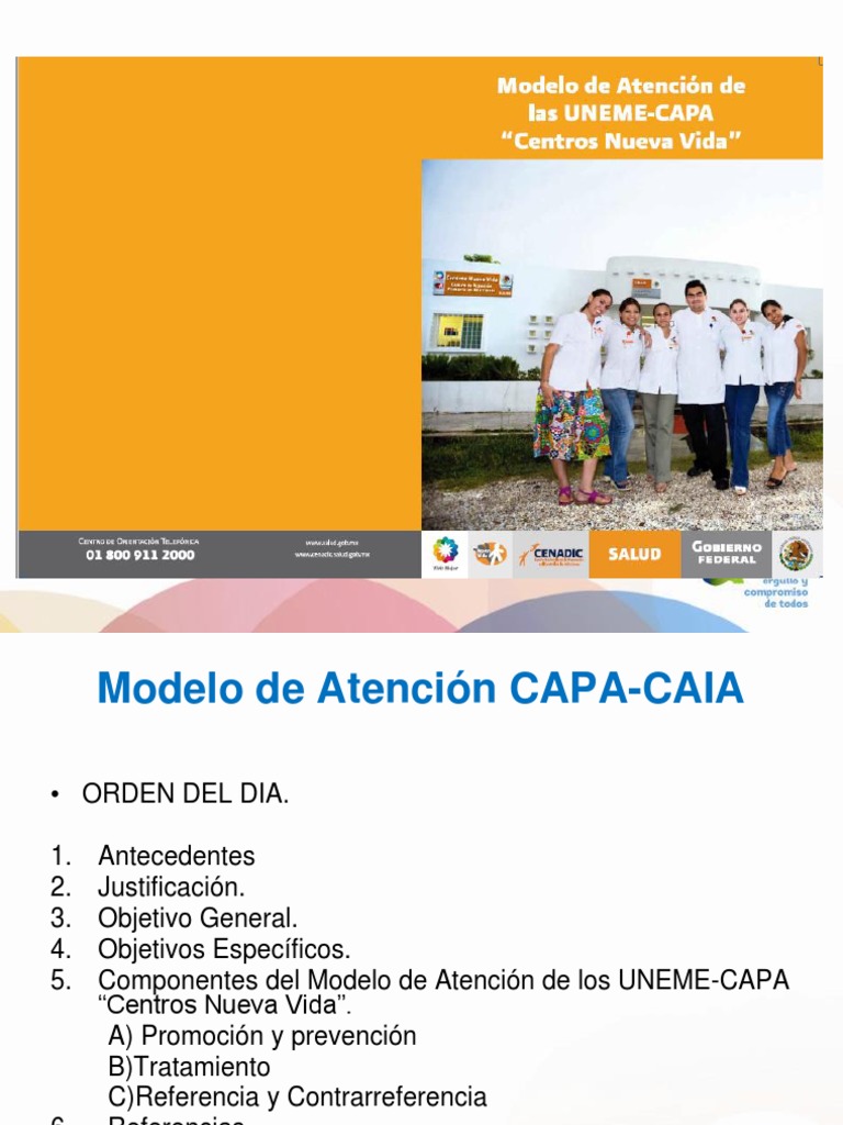 Modelo de Atención de Las Uneme-Capa | PDF | La dependencia de sustancias | Hospital