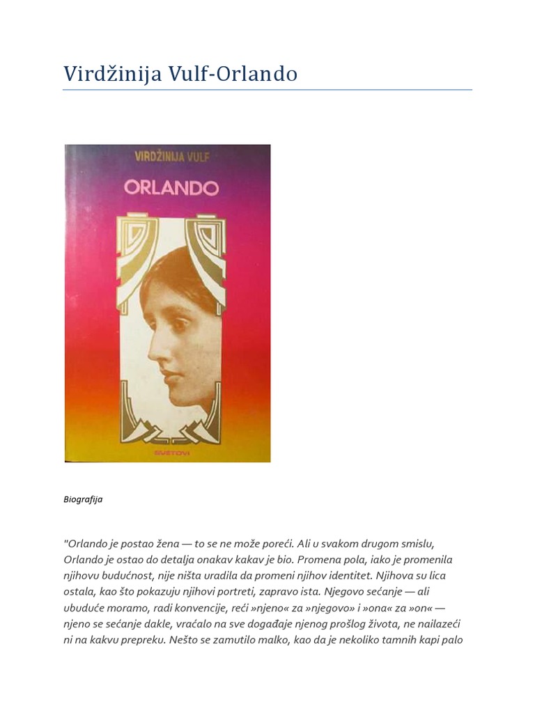 Orlando PDF | PDF