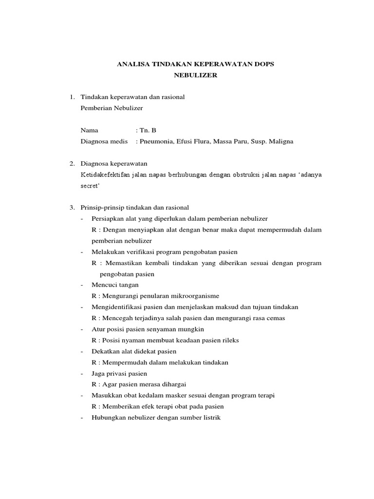 DOPS Nebulizer | PDF