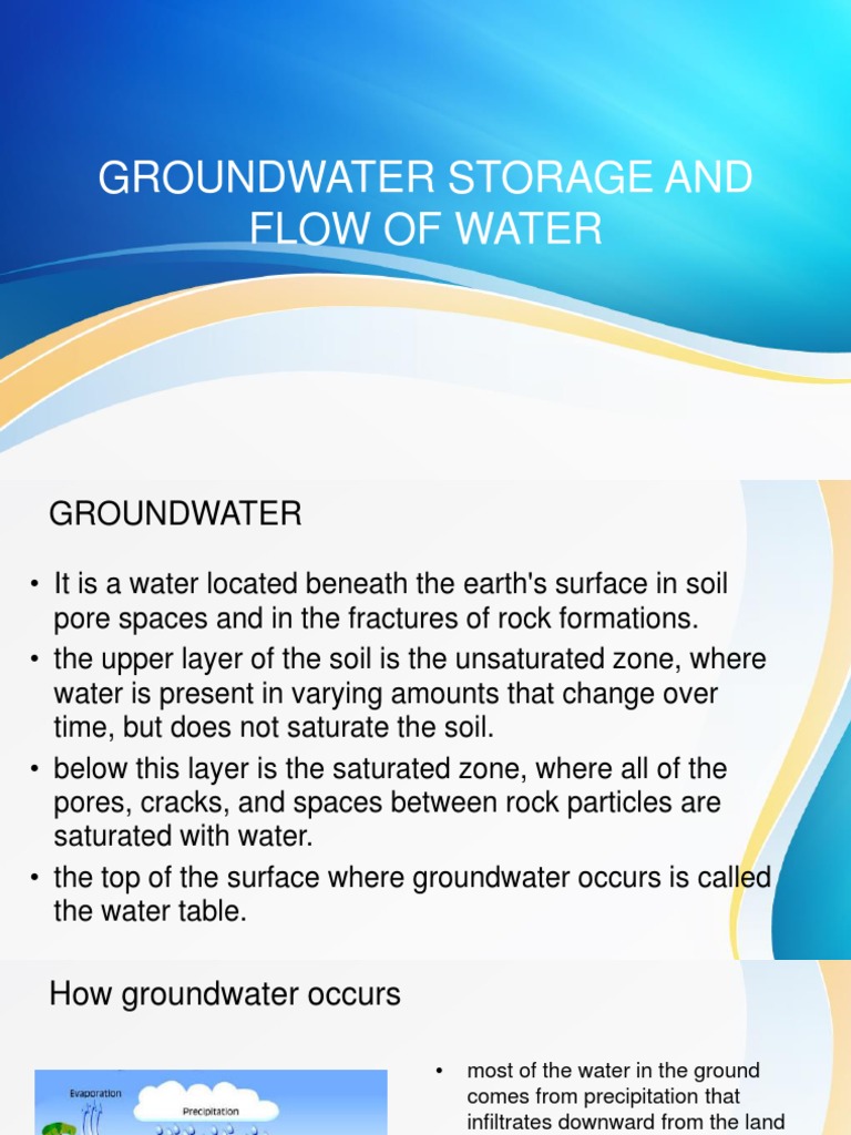Hydro Report | PDF | Aquifer | Groundwater