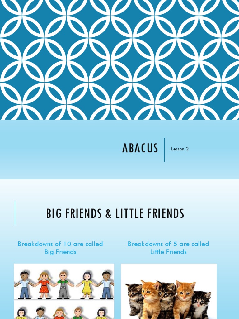 Big and Small Friends in Abacus | PDF