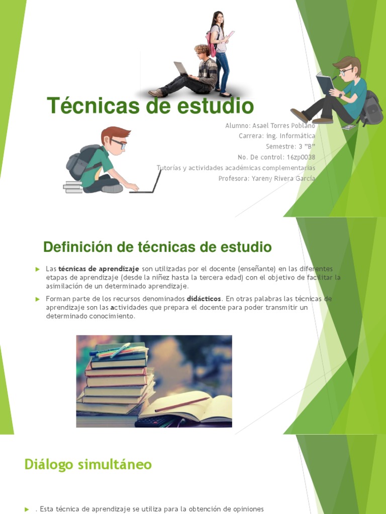 Técnicas de Estudio | PDF | Habilidades de estudio | Aprendizaje
