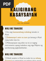 Simbolismo Sa Pabalat NG Noli Me Tangere | PDF