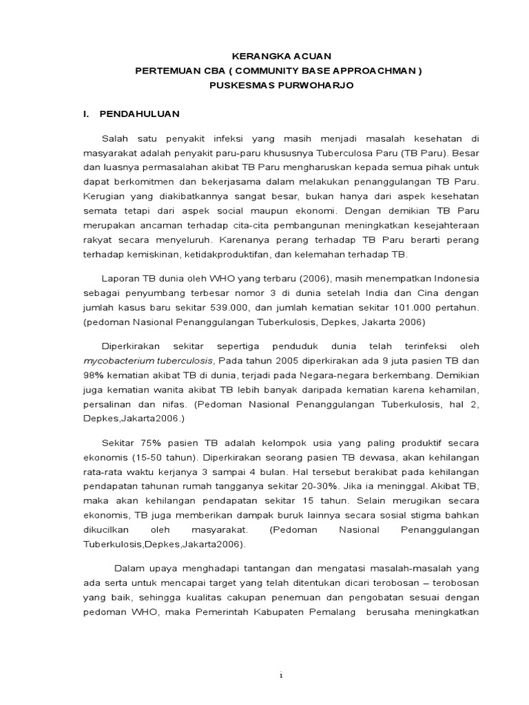 Tor Monev Cba TBC | PDF