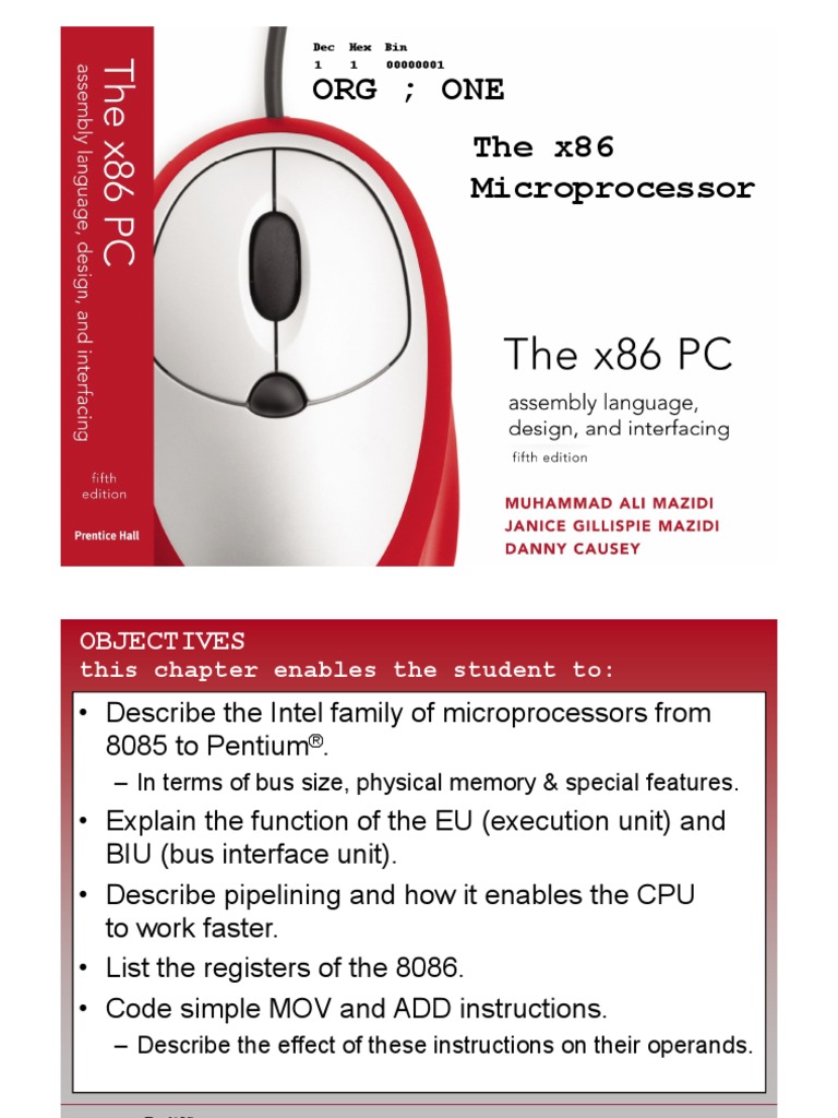 Ele336 2014 Week2 | PDF | Assembly Language | Central Processing Unit