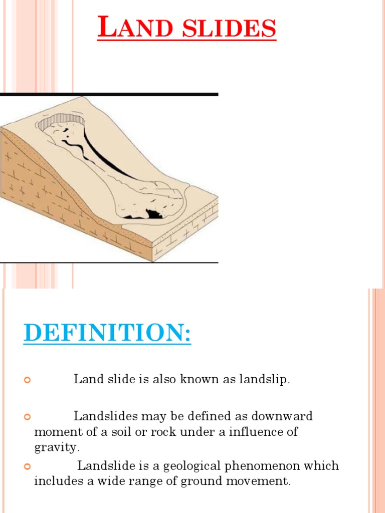 Land Slides | PDF | Landslide | Rock (Geology)