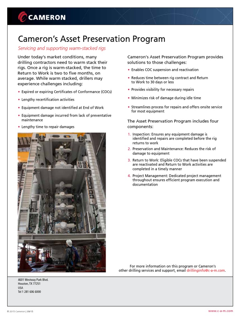 Asset Preservation Flyer | PDF | Business