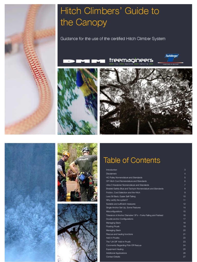 Hitch Climbers Guide | PDF | Rope | Knot