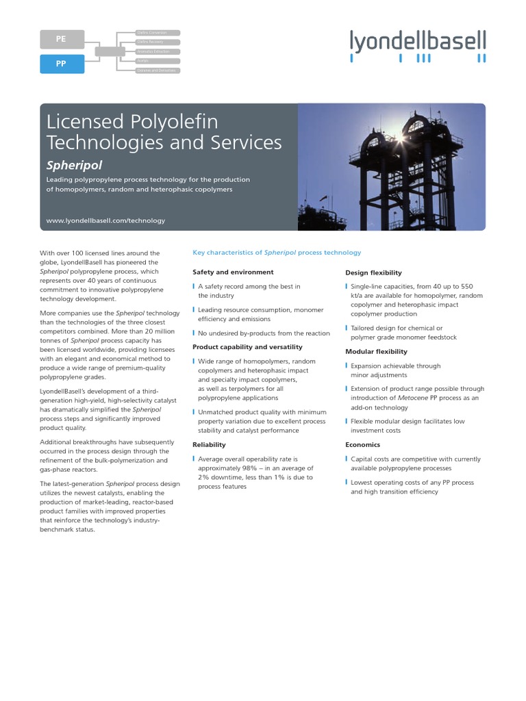 spheripol-brochure.pdf | Polymers | Copolymer