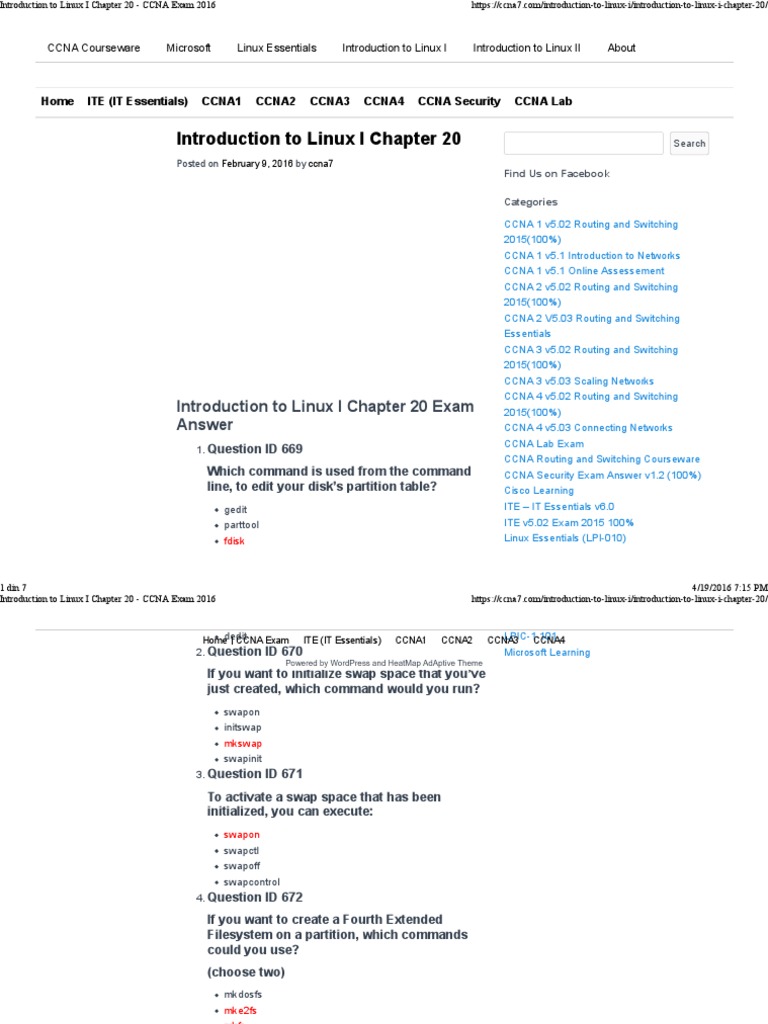 20 PDF | PDF | Cisco Certifications | Operating System Technology