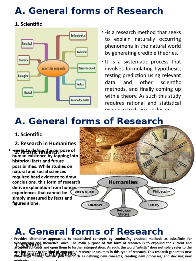 Overview of Research Types and Methods | PDF | Quantitative Research ...